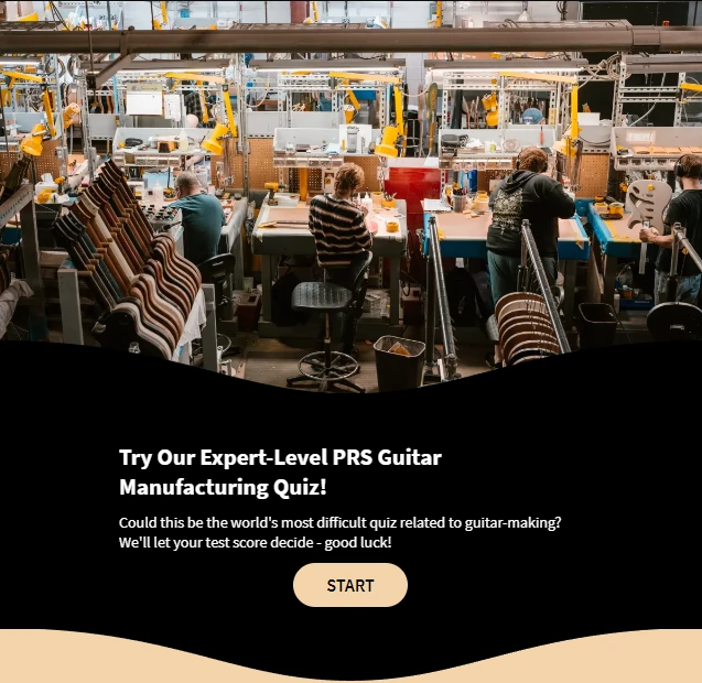New Quiz: Take Our Expert-Level Manufacturing Quiz! - prsguitarsthailand